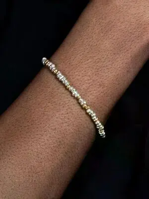 DOWER & HALL Small Nugget Beaded Bracelet