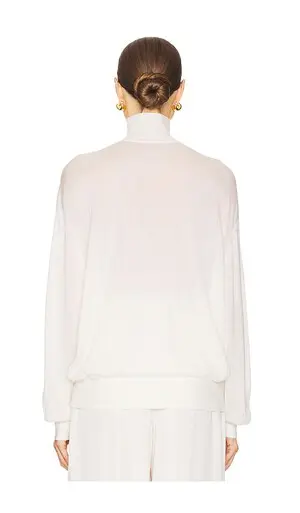 HELSA Madeira Turtleneck Sweater - Cream