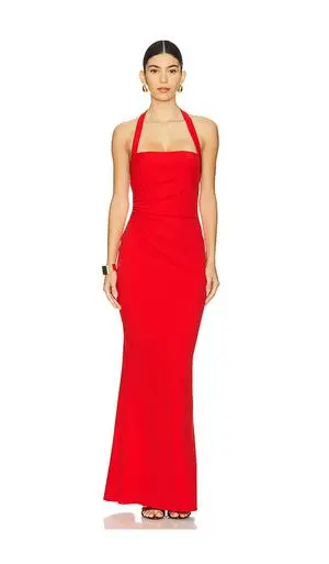 Katie May Piper Gown - Cherry