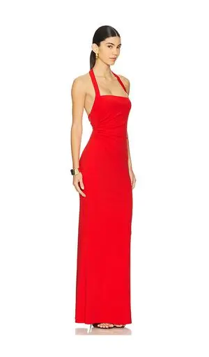 Katie May Piper Gown - Cherry