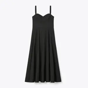 Tory Burch Poplin Sundress - Black