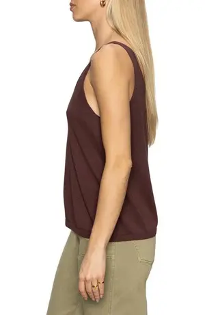 Sanctuary V-neck Knit Tank