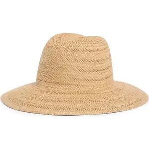 VINCE Herringbone Weave Panama Hat