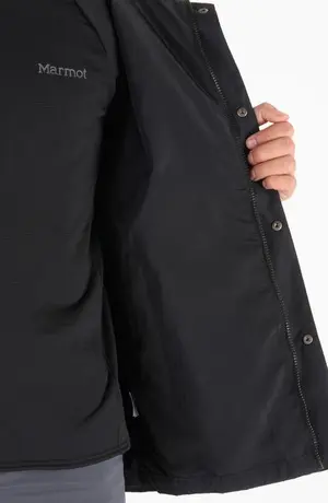 MARMOT Cascade Waterproof Hooded Jacket - Black