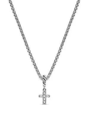 David Yurman Micro Pavé Cross Enhancer