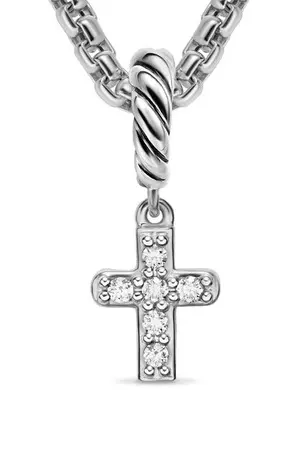 David Yurman Micro Pavé Cross Enhancer