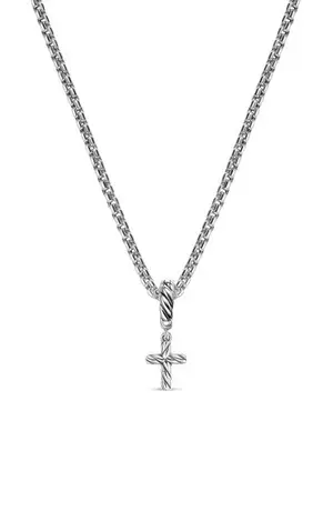 David Yurman Micro Pavé Cross Enhancer