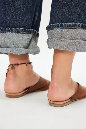 Free People Easy Morning Mules - Tan
