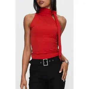 Princess Polly Mathias Tie Neck Top