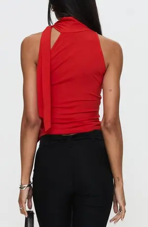 Princess Polly Mathias Tie Neck Top