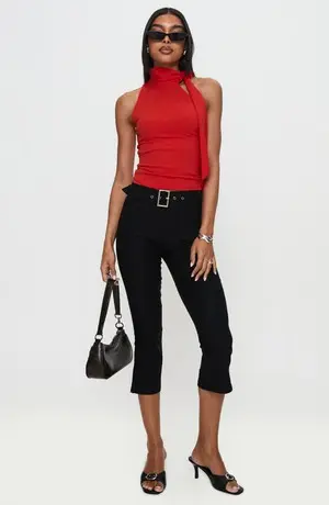 Princess Polly Mathias Tie Neck Top