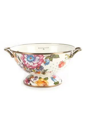 MACKENZIE-CHILDS Flower Market Large Colander - Multi