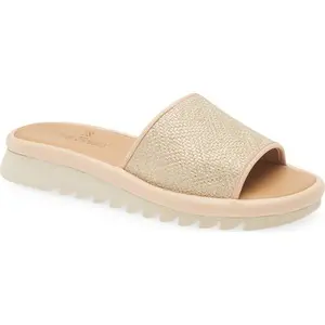 The Flexx Wilma Slide Sandal - Sabbia/ Quarz Holly/ Nappa