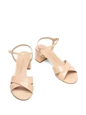 STUART WEITZMAN 50mm Dayna Sandals - Neutrals