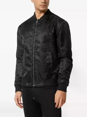 Philipp Plein Monogram-pattern Jacket
