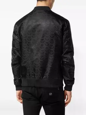 Philipp Plein Monogram-pattern Jacket