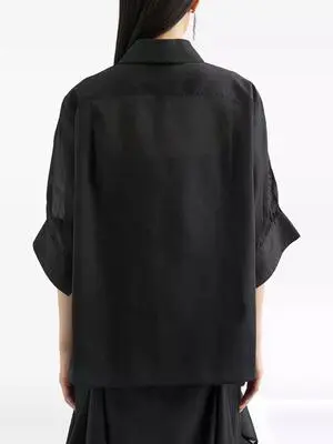 JIL SANDER Cotton Shirt - Black