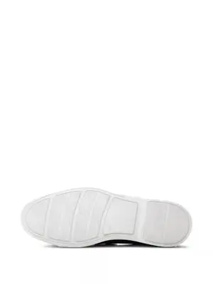 POCHE PARIS Rubber-sole Penny Loafers - Blue