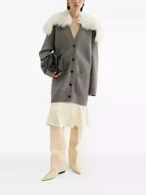 JIL SANDER V-neck Cardigan-coat