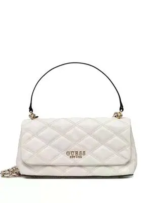 Guess Quilted Tote With Chain Strap