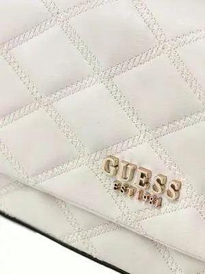 Guess Quilted Tote With Chain Strap