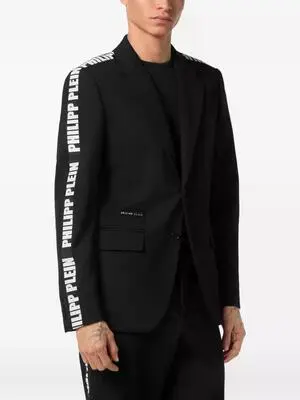 Philipp Plein Logo-tape Blazer