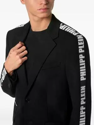 Philipp Plein Logo-tape Blazer
