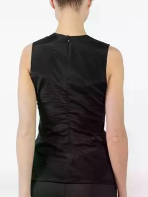 Rosetta Getty Sleeveless Textured Top