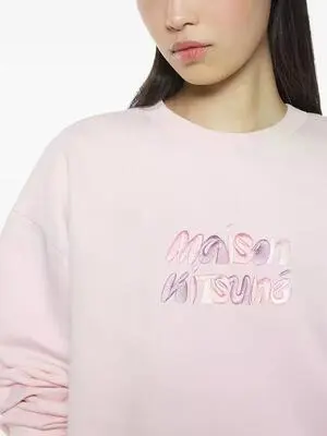 Maison Kitsuné Embroidered Logo Sweatshirt