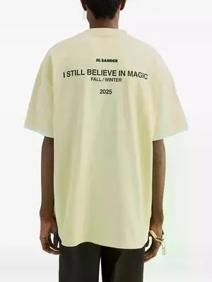 JIL SANDER Cotton Crew-neck T-shirt - Neutrals
