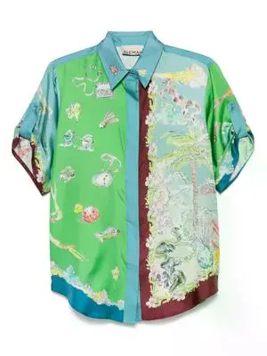 ALEMAIS Daria Printed Shirt
