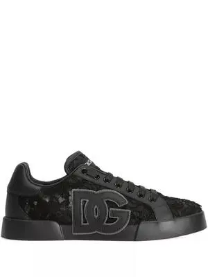 Dolce & Gabbana Portofino Sneakers - Black