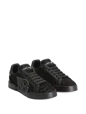 Dolce & Gabbana Portofino Sneakers - Black
