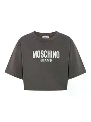 Moschino Jeans Drop Shoulder T-shirts For Women