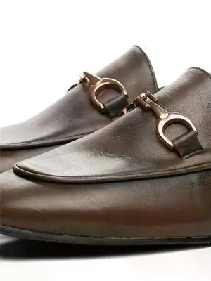POCHE PARIS Leather Loafers