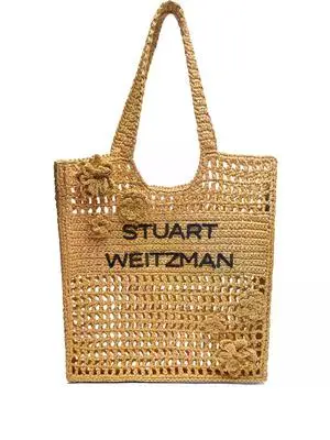 STUART WEITZMAN Logo-print Tote