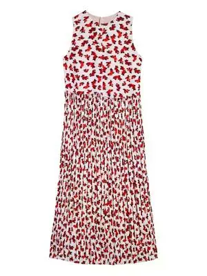 JIL SANDER Floral-print Midi Dress