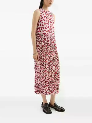 JIL SANDER Floral-print Midi Dress