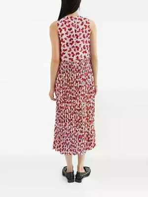 JIL SANDER Floral-print Midi Dress
