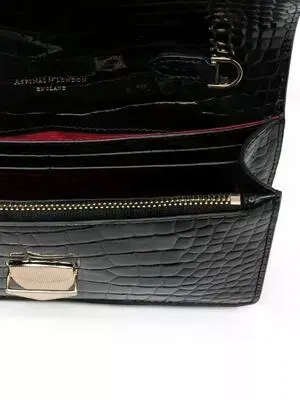 ASPINAL OF LONDON Mayfair Clutch - Black