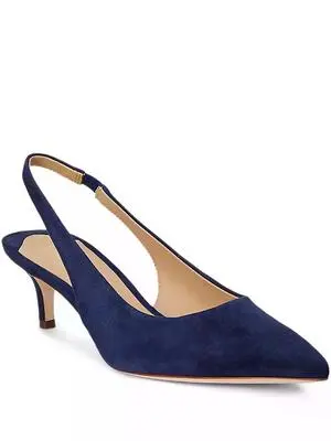Ralph Lauren Suede Slingback Pumps