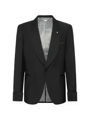 BILLIONAIRE Single-breasted Blazer - Black