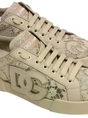 Dolce & Gabbana Portofino Sneakers - Neutrals