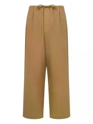 Moschino Cotton Palazzo Trousers