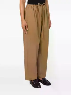 Moschino Cotton Palazzo Trousers