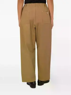 Moschino Cotton Palazzo Trousers