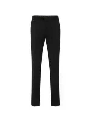 BILLIONAIRE Pressed-crease Trousers - Black