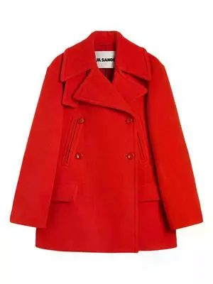Jil Sander Pea Coat Coats For Women