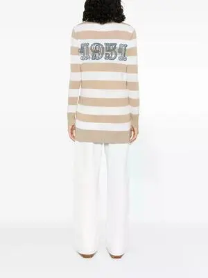 Max Mara Virgin Wool Cardigan - White