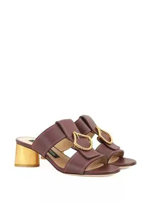 SERGIO ROSSI 50mm Leather Sandals